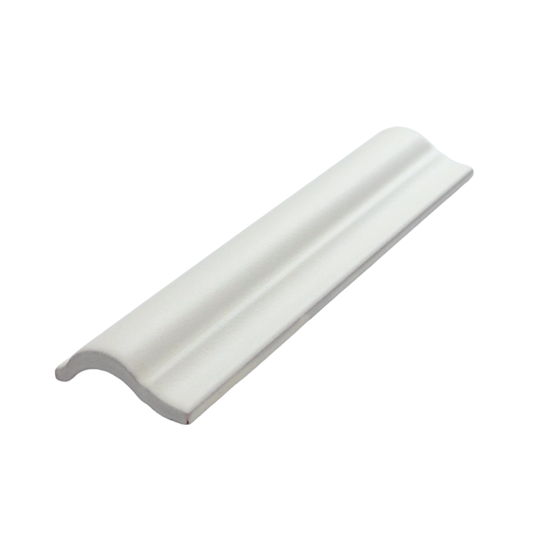 The Capping Collection - Matte White - 50 X 200mm Capping - CBFD Tiles