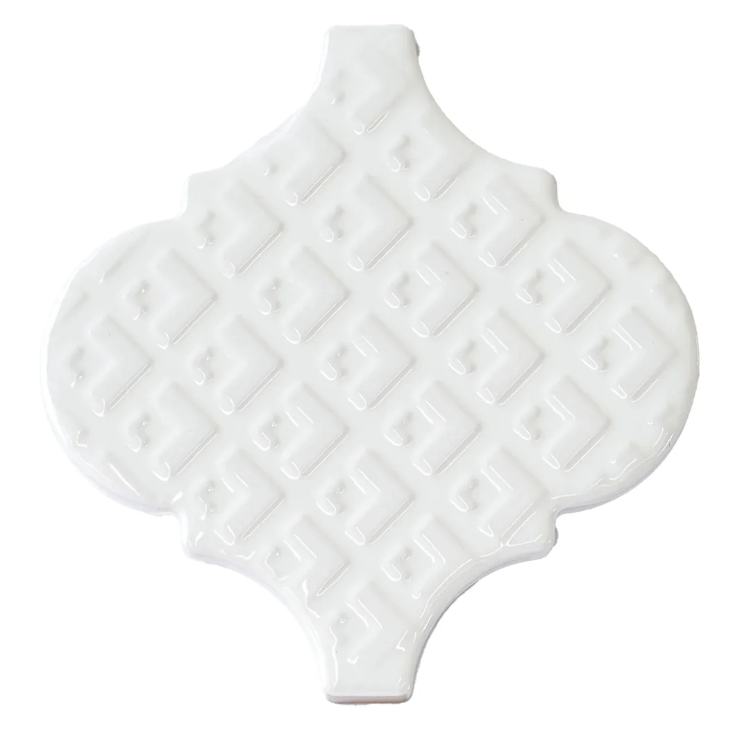 The Arabesca Collection - Gloss White - CBFD Tiles