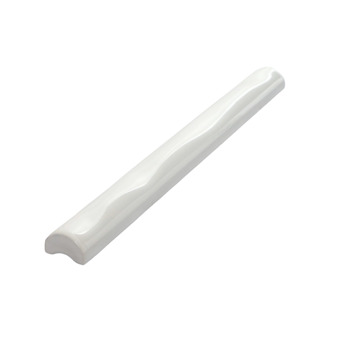 The Listello Collection - Gloss White - 20 X 200mm Listello - CBFD Tiles